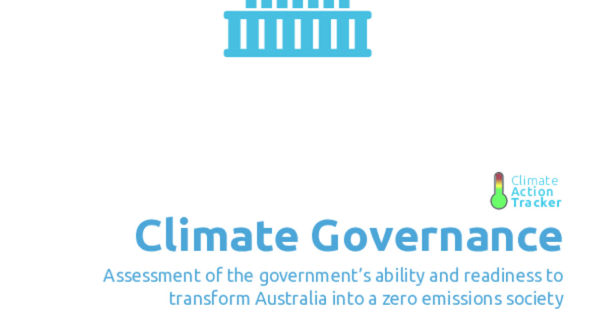 Climate Analytics | Climate Governance in Australia