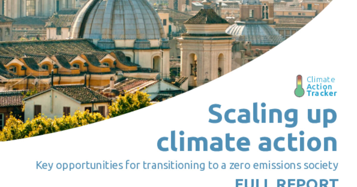 Climate Analytics | Scaling up climate action in the European Union:…