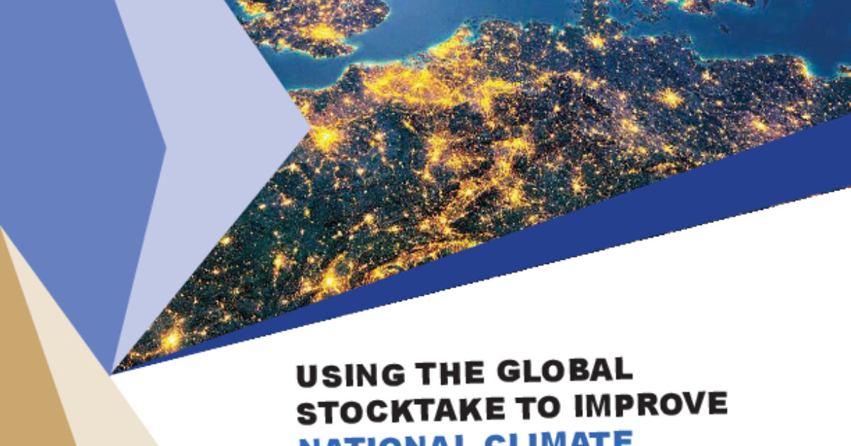 Climate Analytics | Using the Global Stocktake to Improve National…